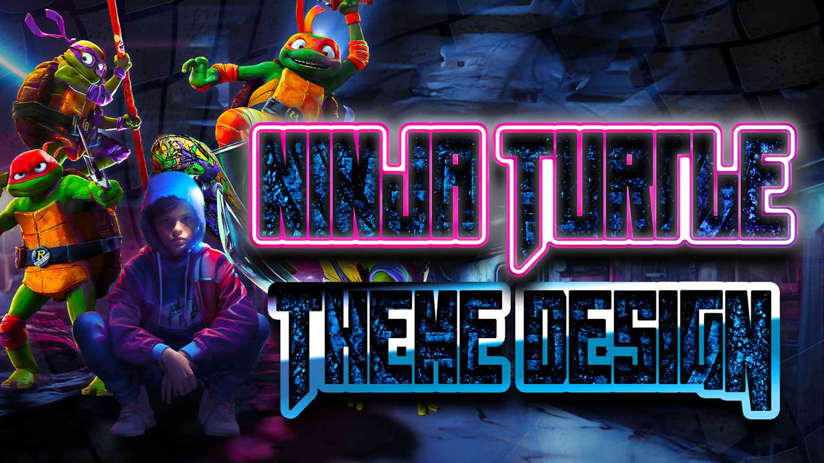 PSD-229 Teenage Mutant Ninja Turtles: Mutant Mayhem Theme Design All-O ...